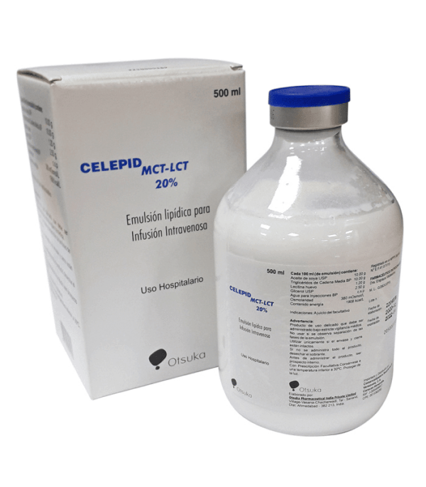 CELEPID 20% – 500ml (Intravenous Fat Emulsion for Parenteral Nutrition ...