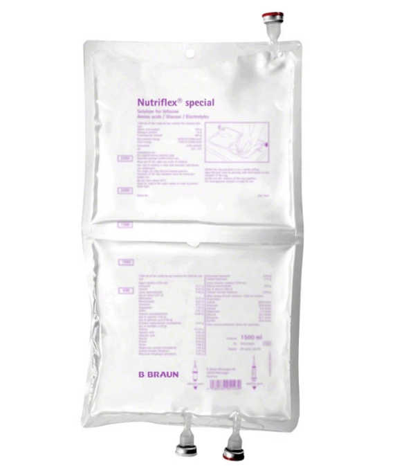 PPN NuTRIflex® Special – 2‑chamber bag, 1 500 mL (~1 860 kcal ...