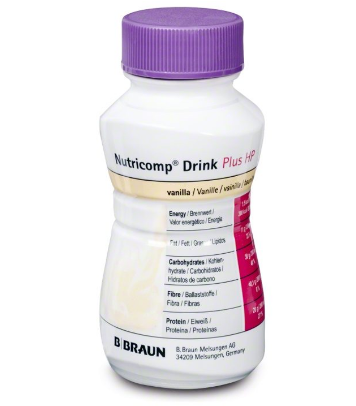 NUTRICOMP® Drink Plus HP – Vanilla, 200ml × 7 - ANGELIC HEALTHCARE CONSULTANCY